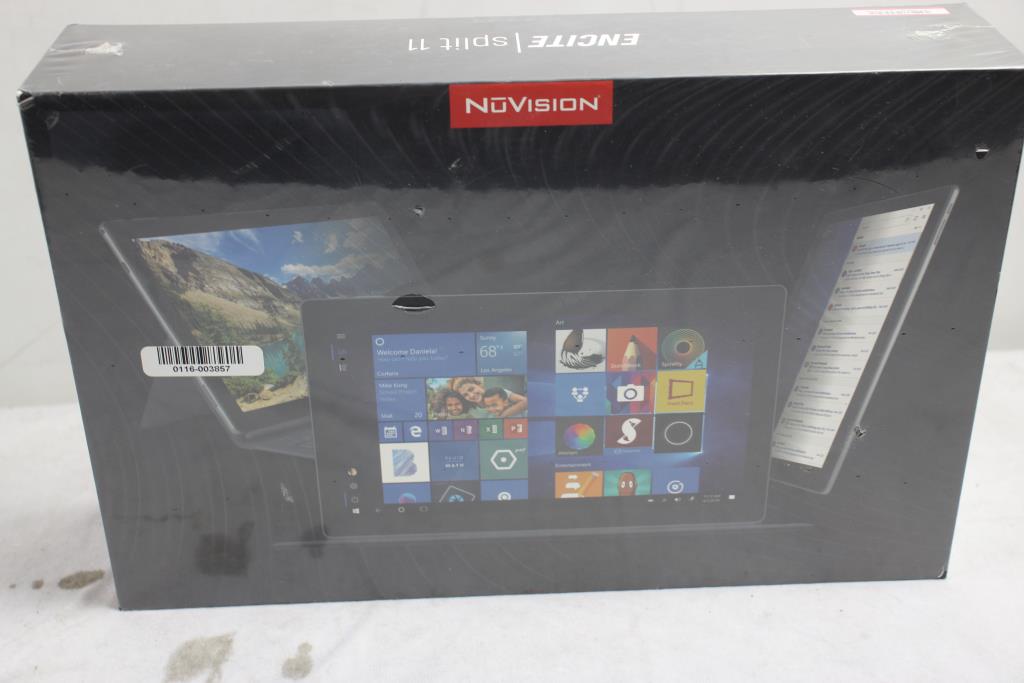 New Nuvision Encite Split, Ultra 2 In 1 4GB Tablet, | Property Room
