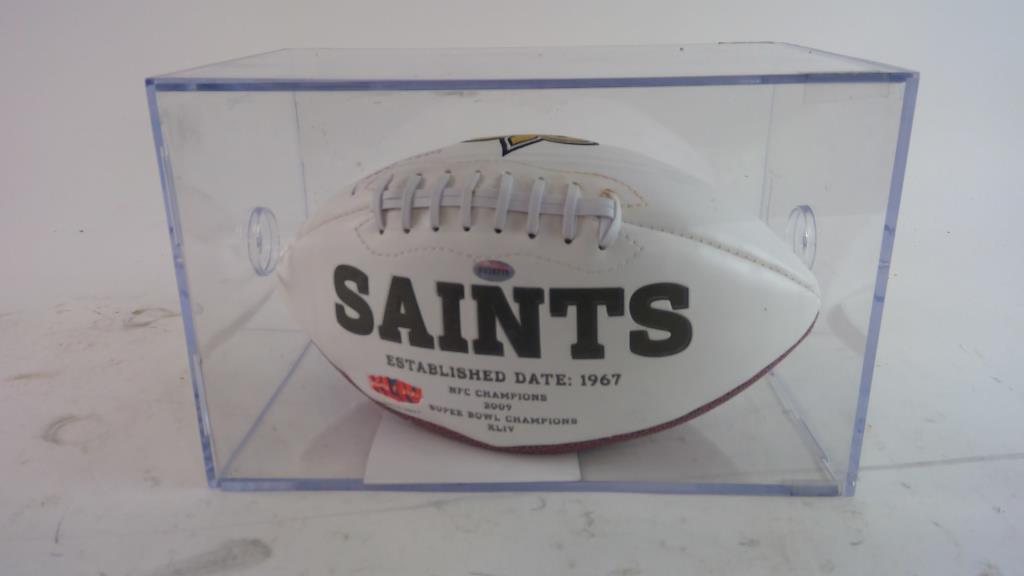 New Orleans Saints Signed Football | Property Room