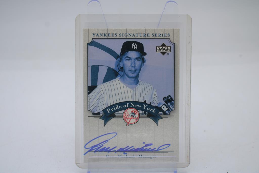 New York Yankees Autographed Trading Cards Lot | Property Room