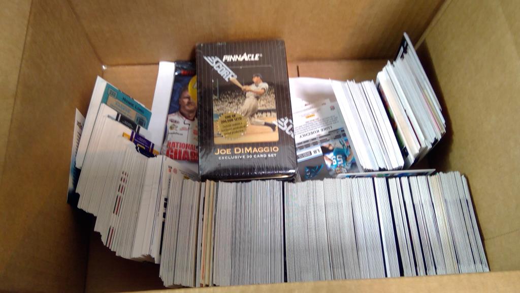 NFL, MLB, And More Trading Card Lot, 100+ Pieces | Property Room