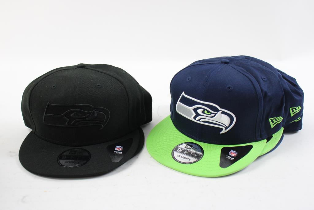 NFL Seattle Seahawks Snapback Hats, 5+ Pieces | Property Room