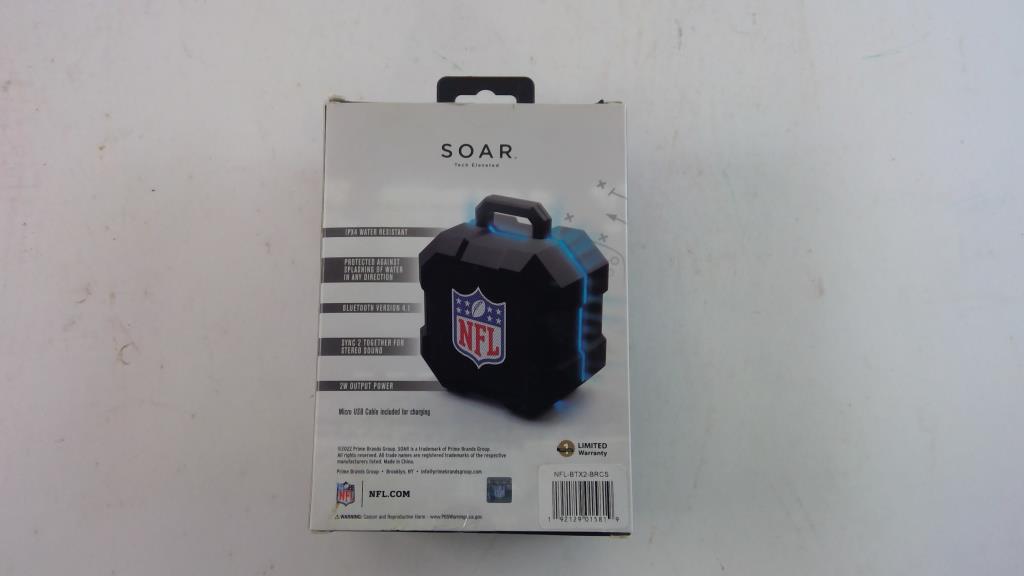 NFL Shockbox LED Bluetooth Speaker | Property Room