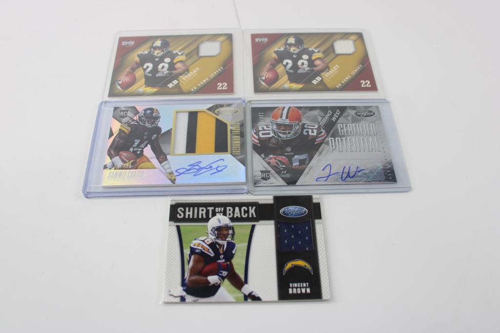 NFL Trading Cards, 10 Pieces | Property Room