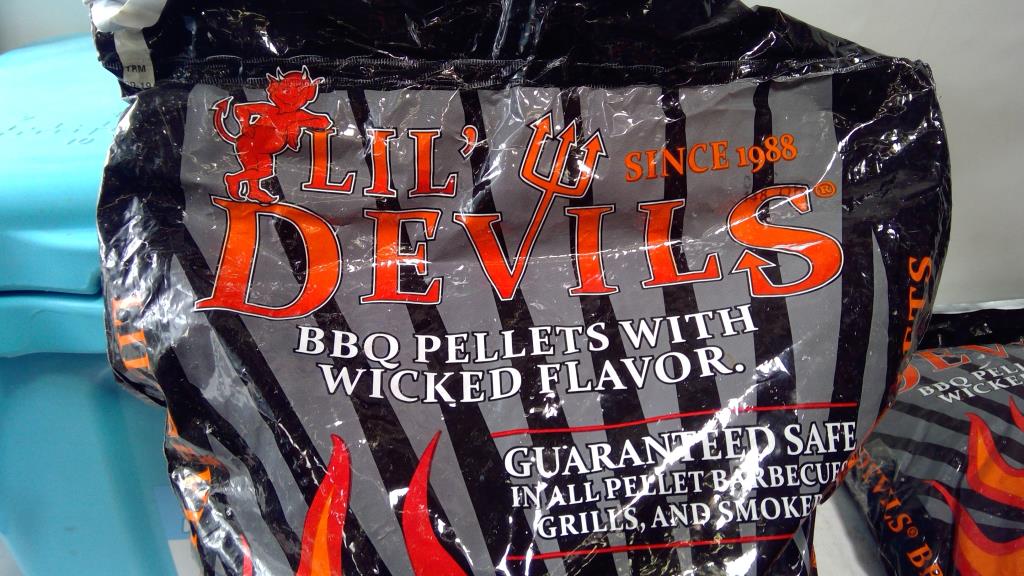 Nice Ice Cooler, Lil Devil's BBQ Pellets, 2+ Pieces | Property Room