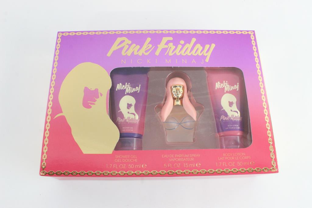 Nicki Minaj Pink Friday Womens 3-Piece Fragrance Set | Property Room