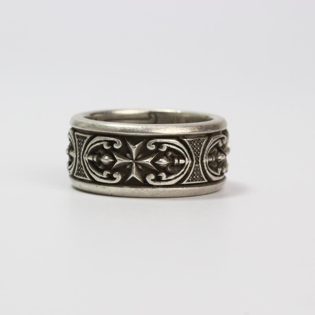 Night Rider Dominion Sterling Silver Ring 11.99g | Property Room