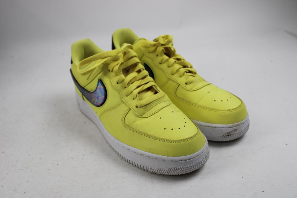 Nike Air Force 1 Low Yellow Pulse Men's Size 12 Sneakers | Property Room