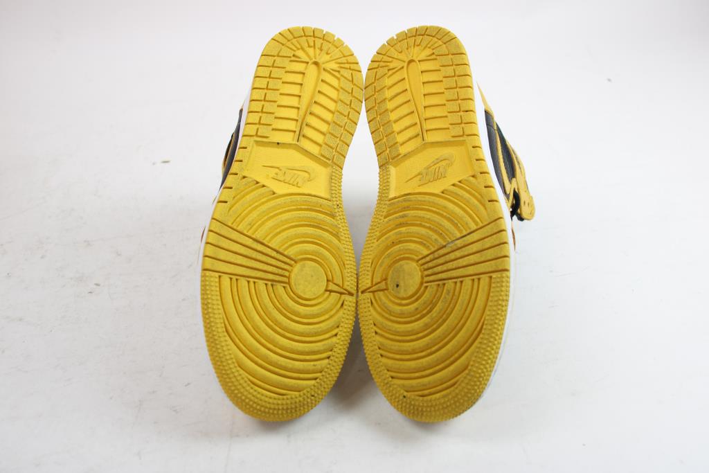 Nike Air Jordan 1 Retro High OG (GS) Pollen Youth Shoes, Size 6, 575441 ...