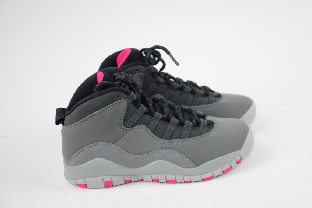 Nike Air Jordan 10 Retro (GS) Youth Shoes, Size 6Y, 487211-006 ...