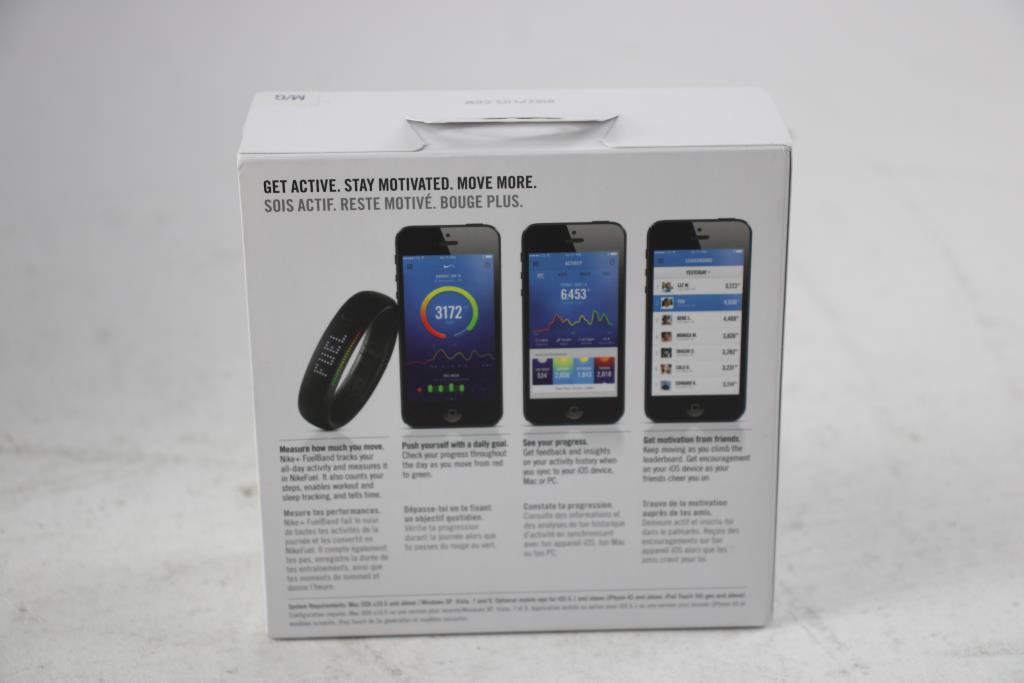 Nike+ Fuel Band SE, M/L, Black, FBBLNA-3 | Property Room