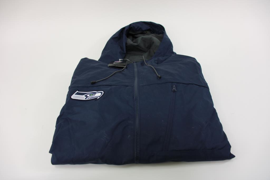 Nike Seattle Seahawks Windbreaker Jacket, Size XL | Property Room