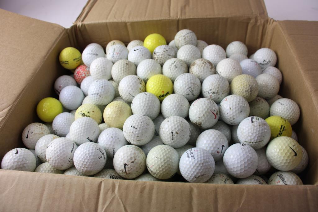 Nike, Wilson, And More Assorted Golf Balls, 20+ Pieces | Property Room
