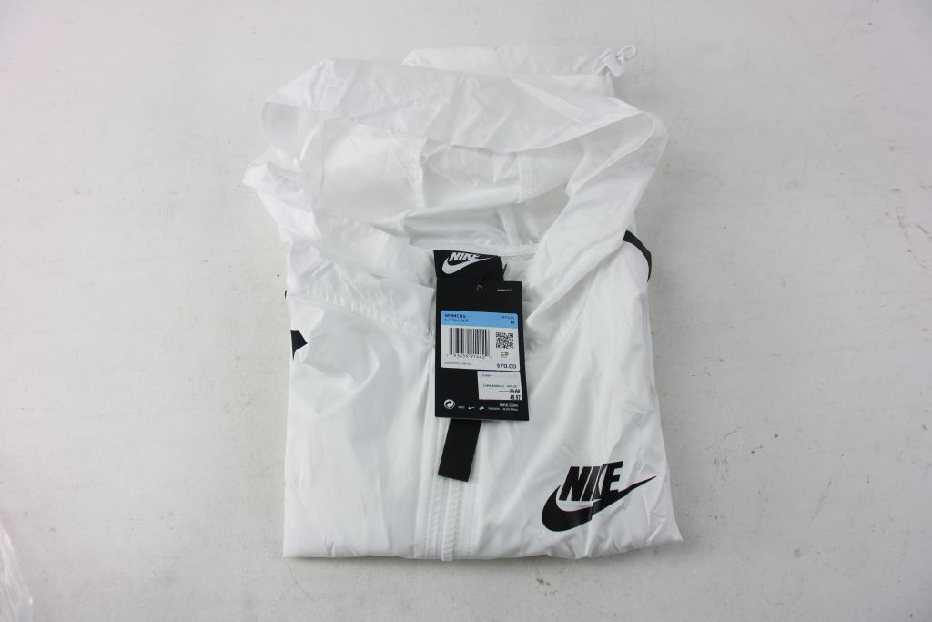 Nike Windbreaker Jacket, Size Medium, CJ7344-100 | Property Room