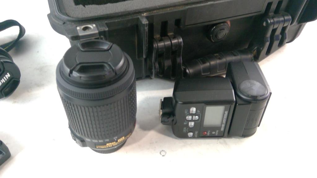 Nikon Digital Camera With Pelican Case | Property Room