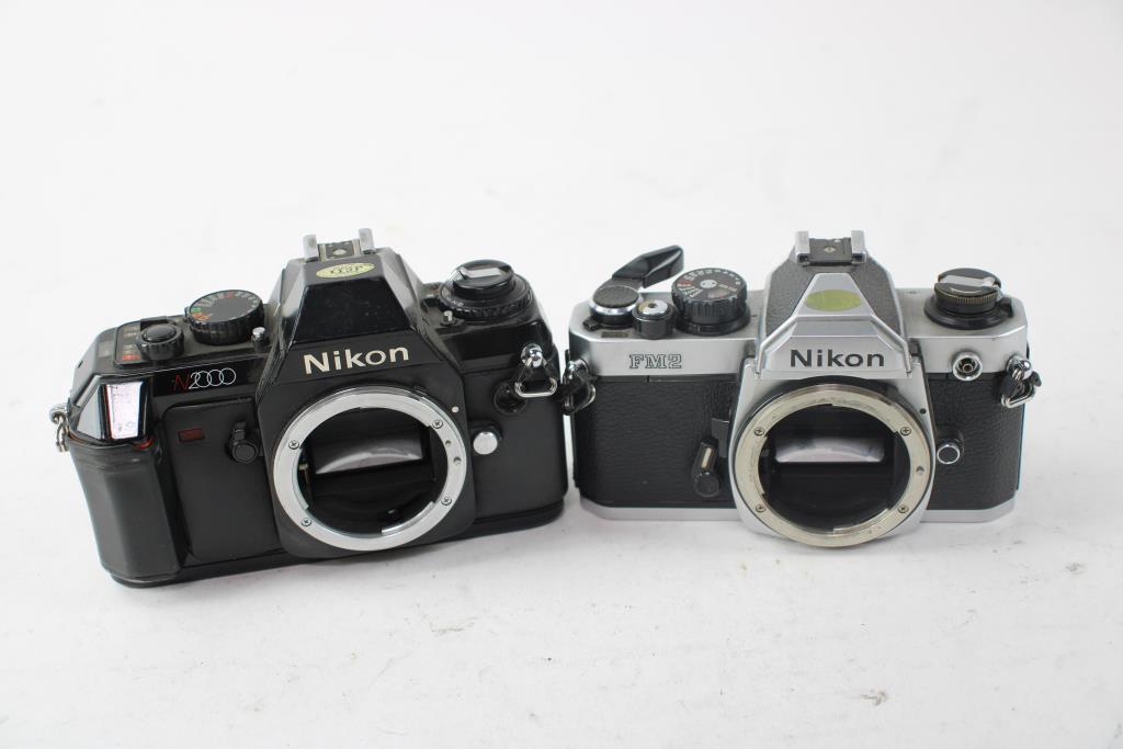 Nikon Film Camera Lot, 2 Pieces | Property Room