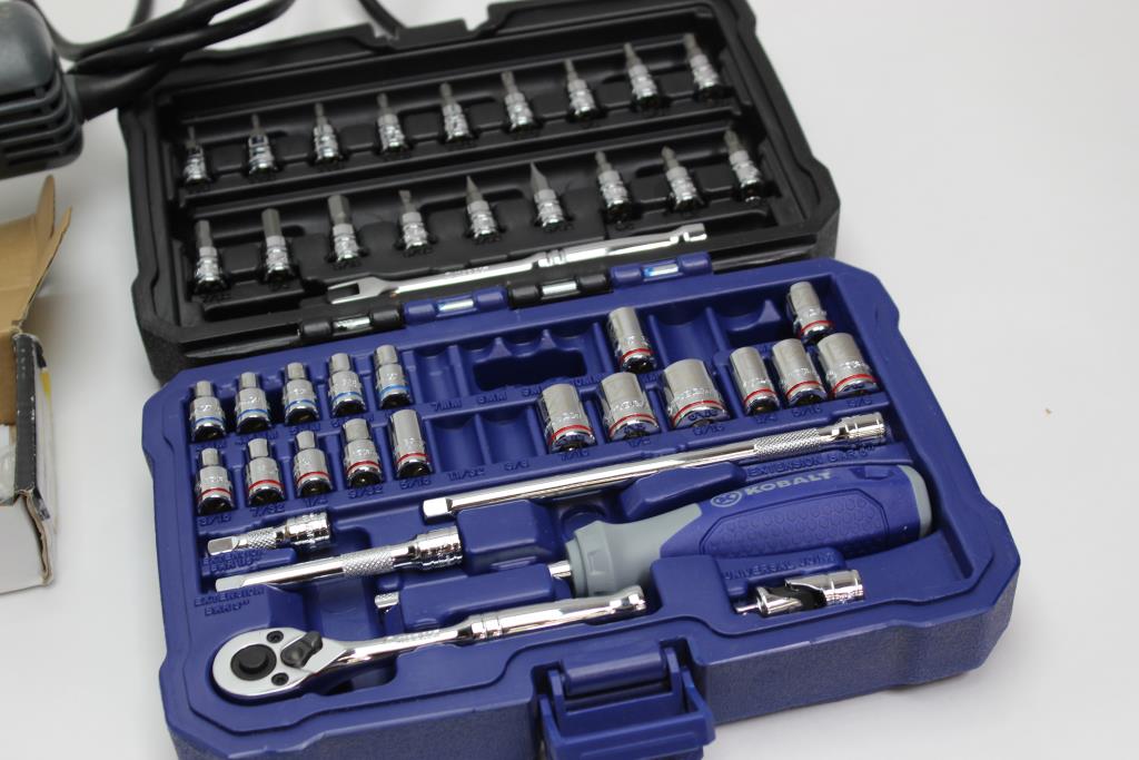 Nikota Grinder, Central Pneumatic Air Die Grinder, Kobalt Ratchet Set 3 ...