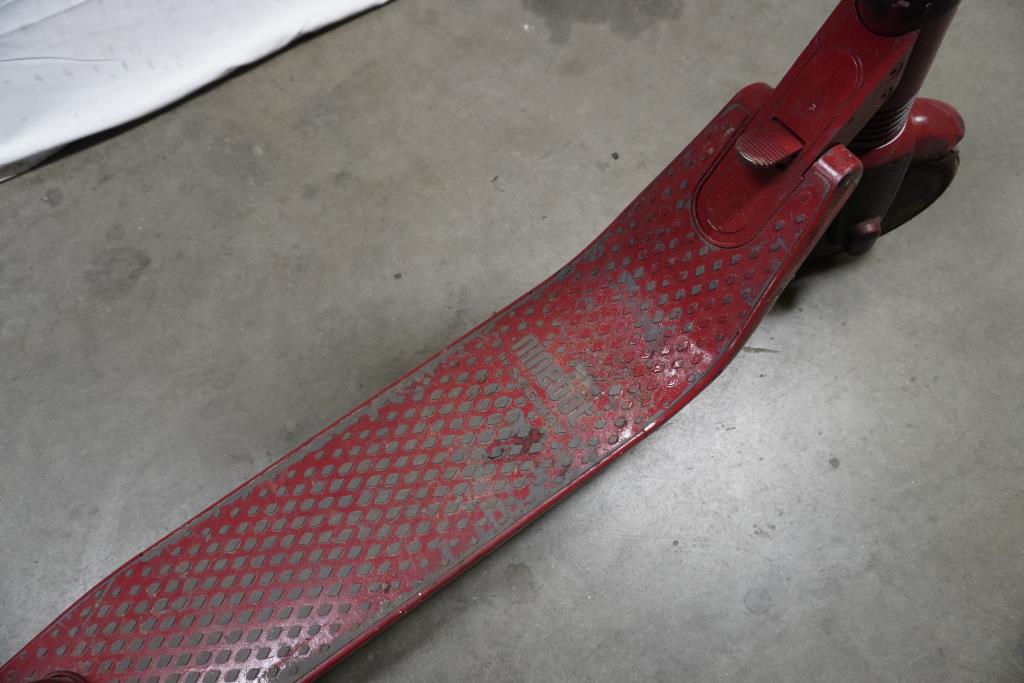 Ninebot By Segway Electric Scooter, Red | Property Room