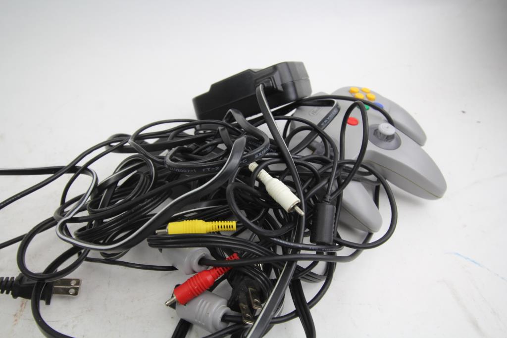 Nintendo 64 Console With 4 Controllers And Games | Property Room