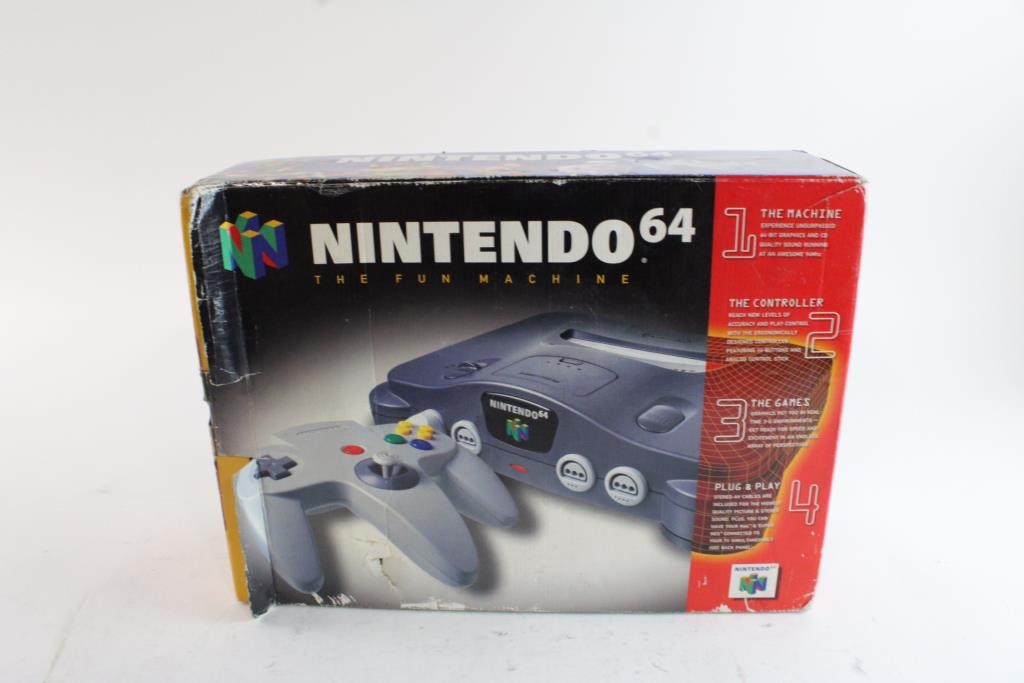 Nintendo 64 Console With Games | Property Room