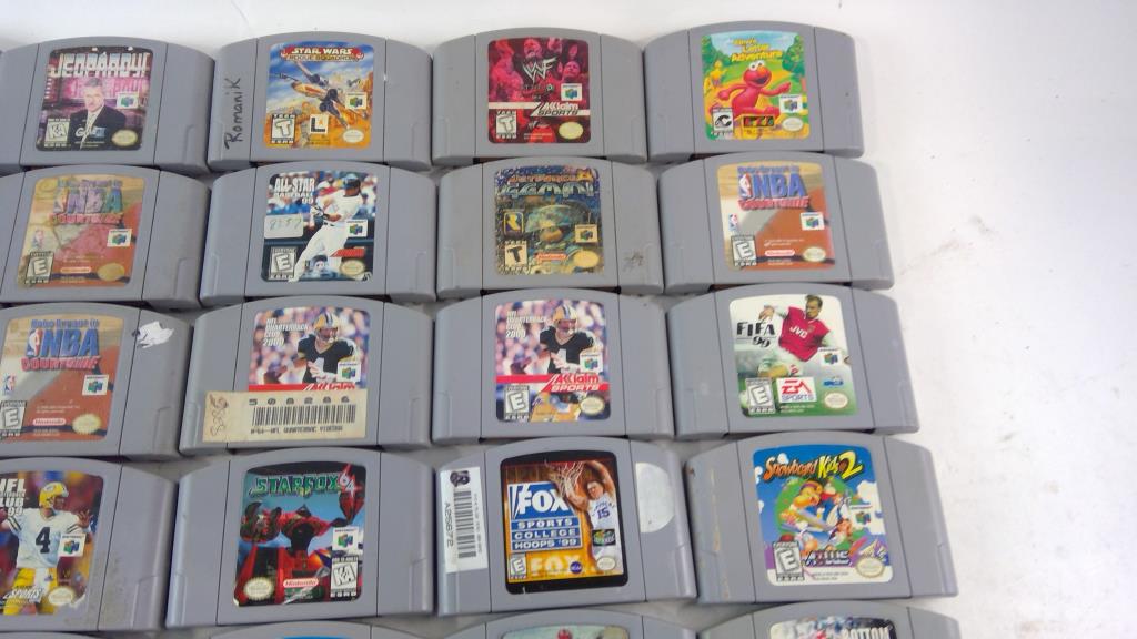 Nintendo 64 Games, 15+ Pieces | Property Room
