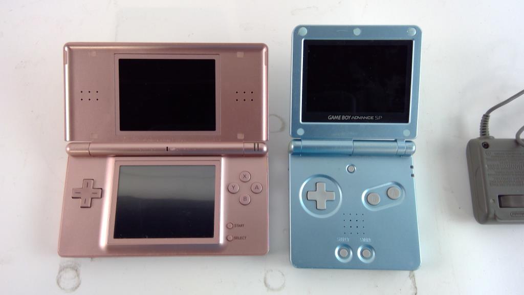 Nintendo DS Lite And Gameboy Advanced SP, 2 Pieces | Property Room