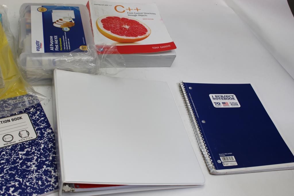 Nintendo DS Super Mario Bros Game, Equate First Aid Kit And More Bulk ...