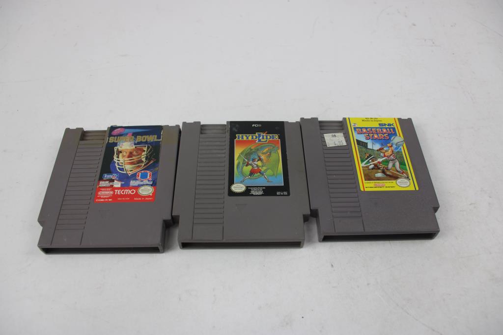 Nintendo Entertainment System (NES) Games, 5 Pieces | Property Room