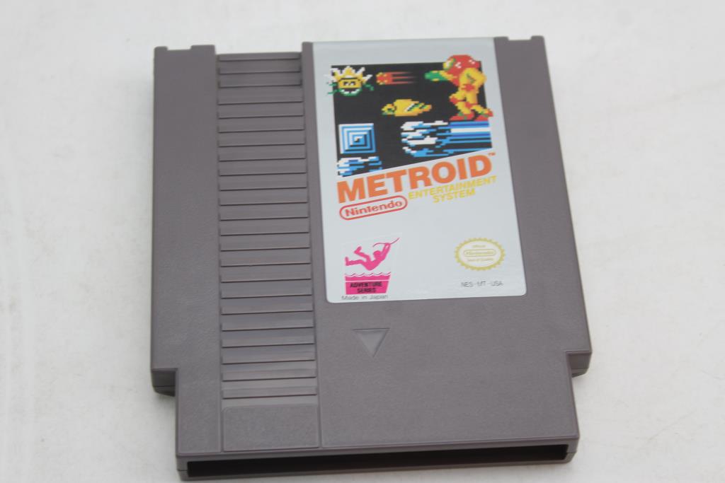 Nintendo Games: Legend Of Zelda, Metroid, Super Mario Bros: 3 Items ...