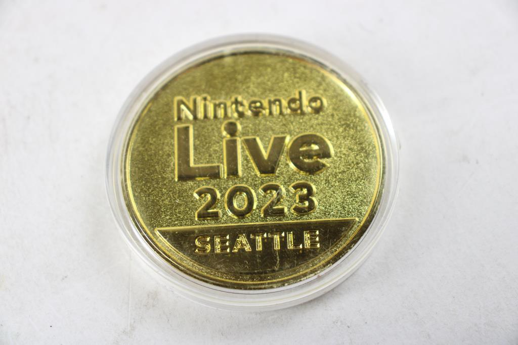 Nintendo Live 2023 Seattle Coin Lot, 10 Pieces | Property Room