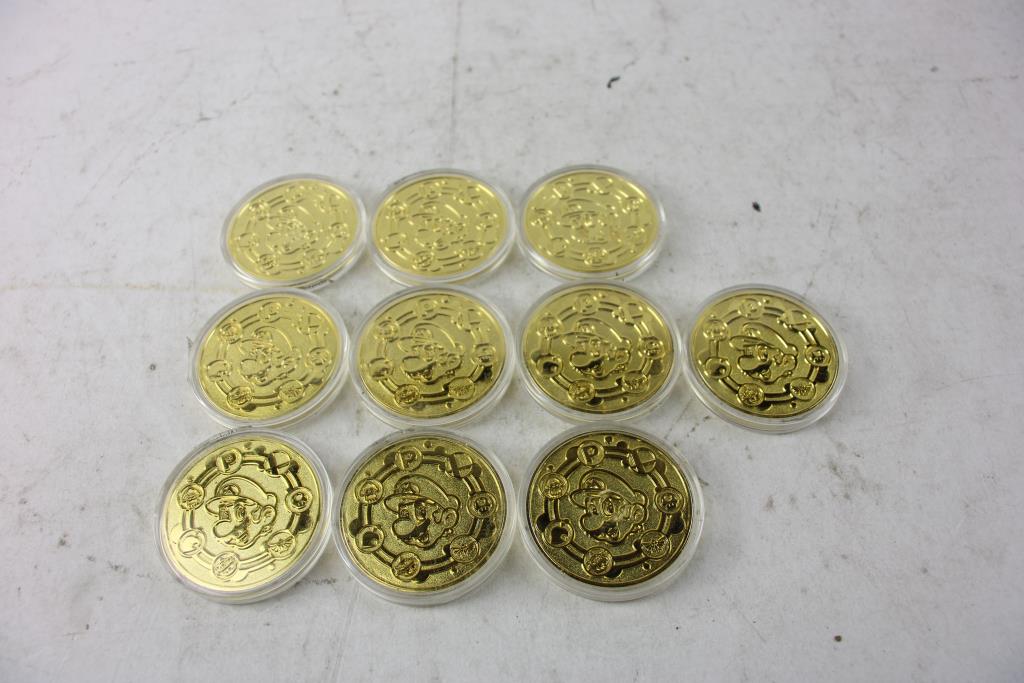 Nintendo Live 2023 Seattle Coin Lot, 10 Pieces | Property Room