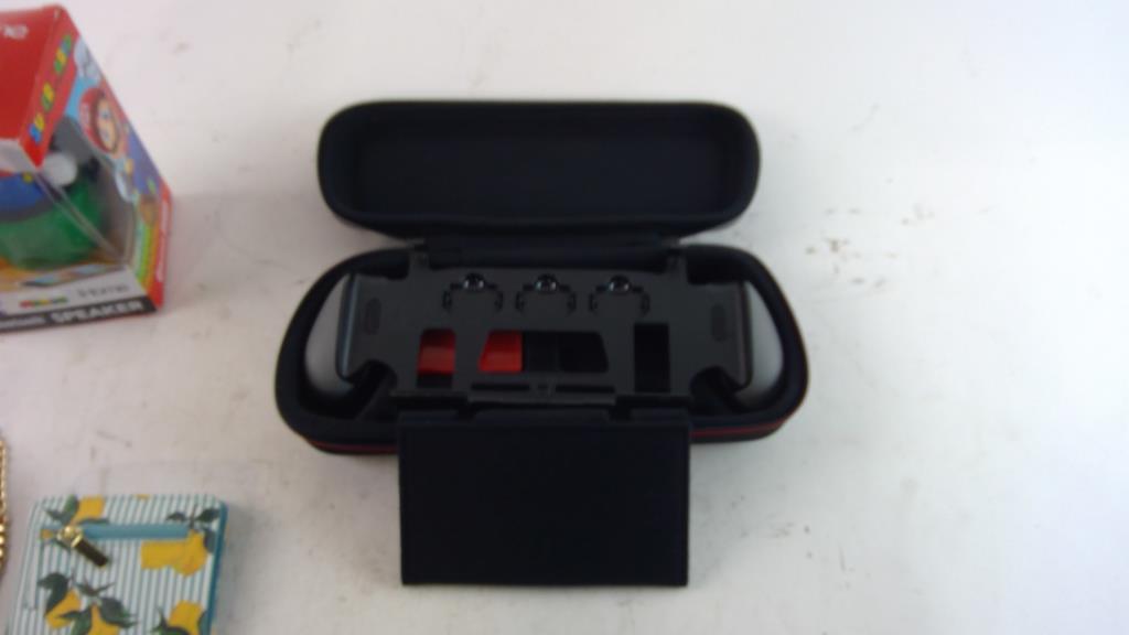 Nintendo Switch Case, Mario IHome Speaker, And Wallets, 4 Pieces ...