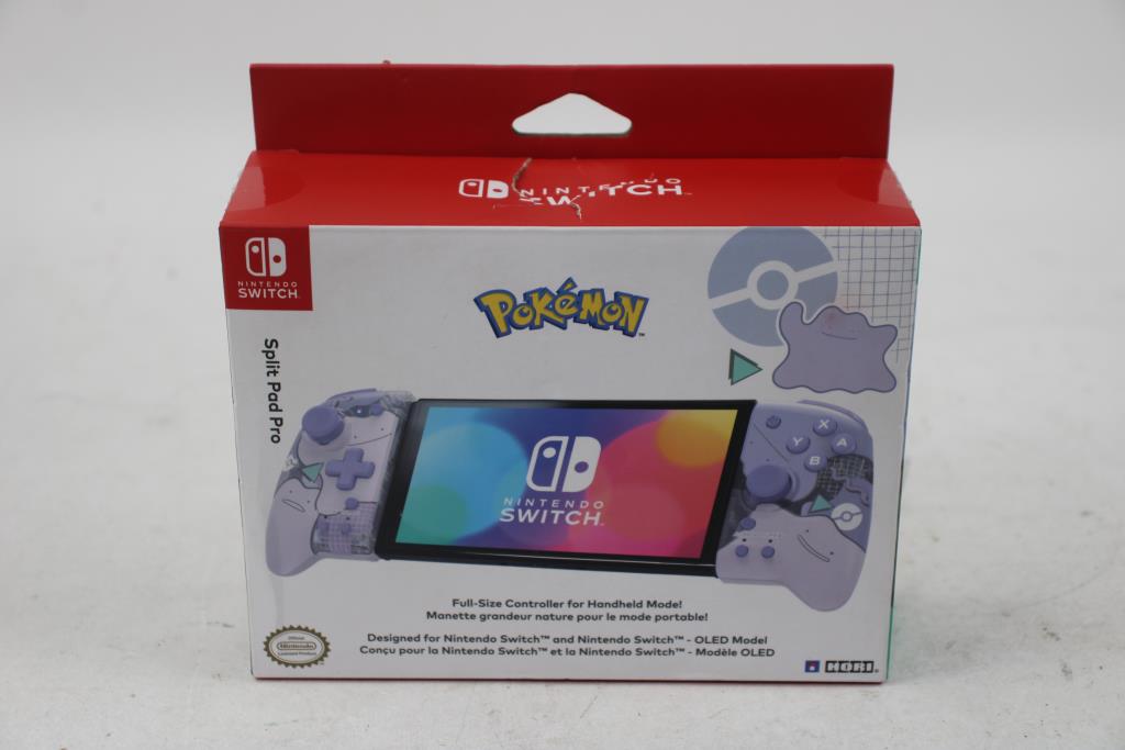 Nintendo Switch Full-Size Controller For Handheld Mode + Game ...