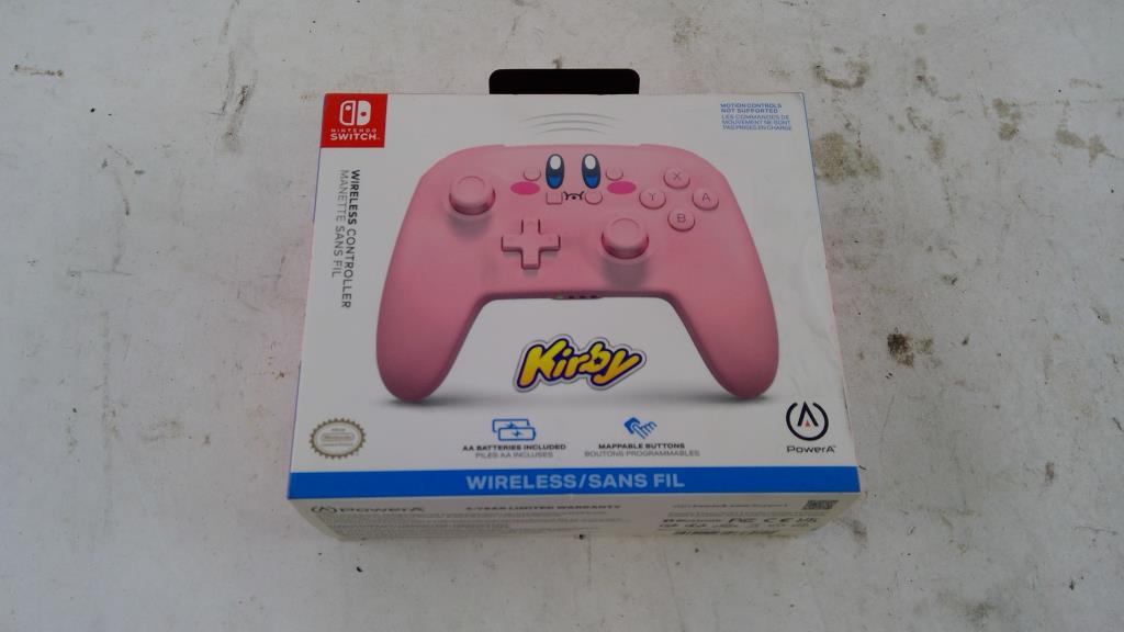 Nintendo Switch Kirby Wireless Controller | Property Room