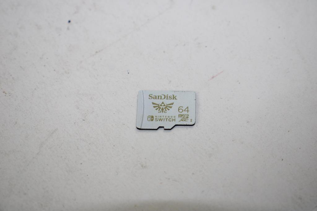 Nintendo Switch Zelda 64GB MicroSD Memory Card | Property Room