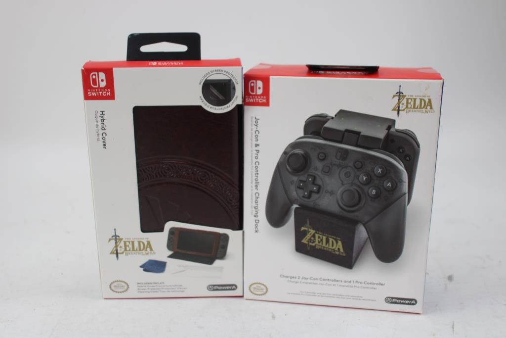 Nintendo Switch Zelda Controller And Switch Cover | Property Room