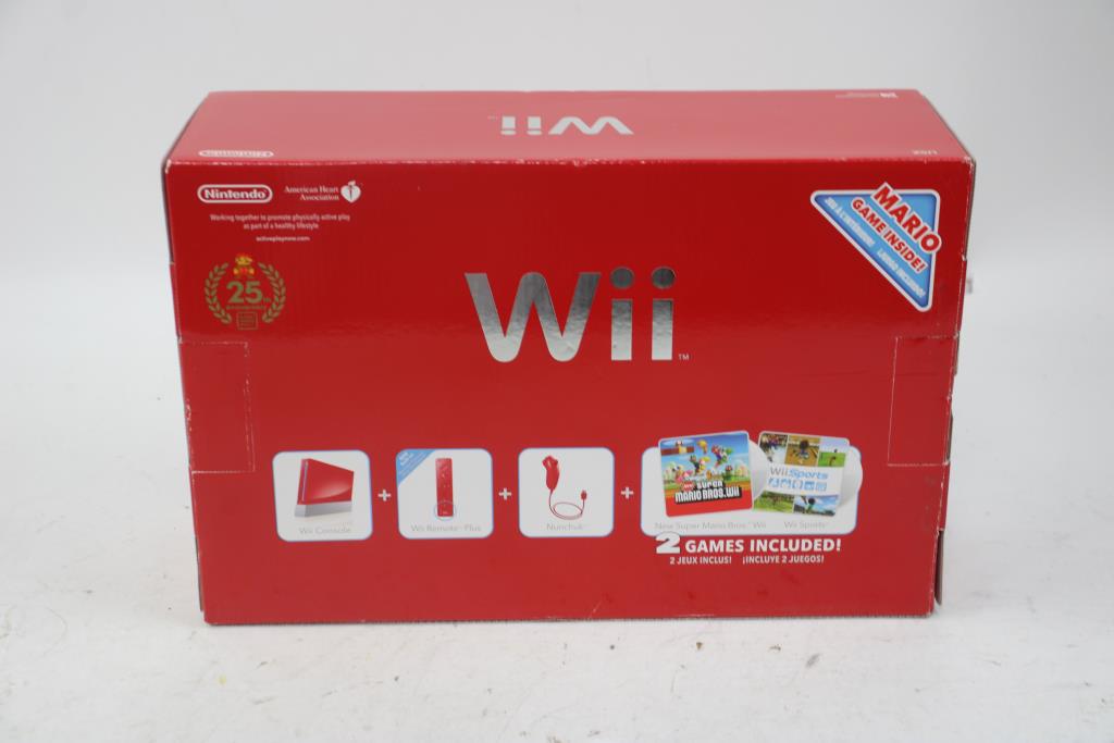 Nintendo Wii, 2 Games Included | Property Room
