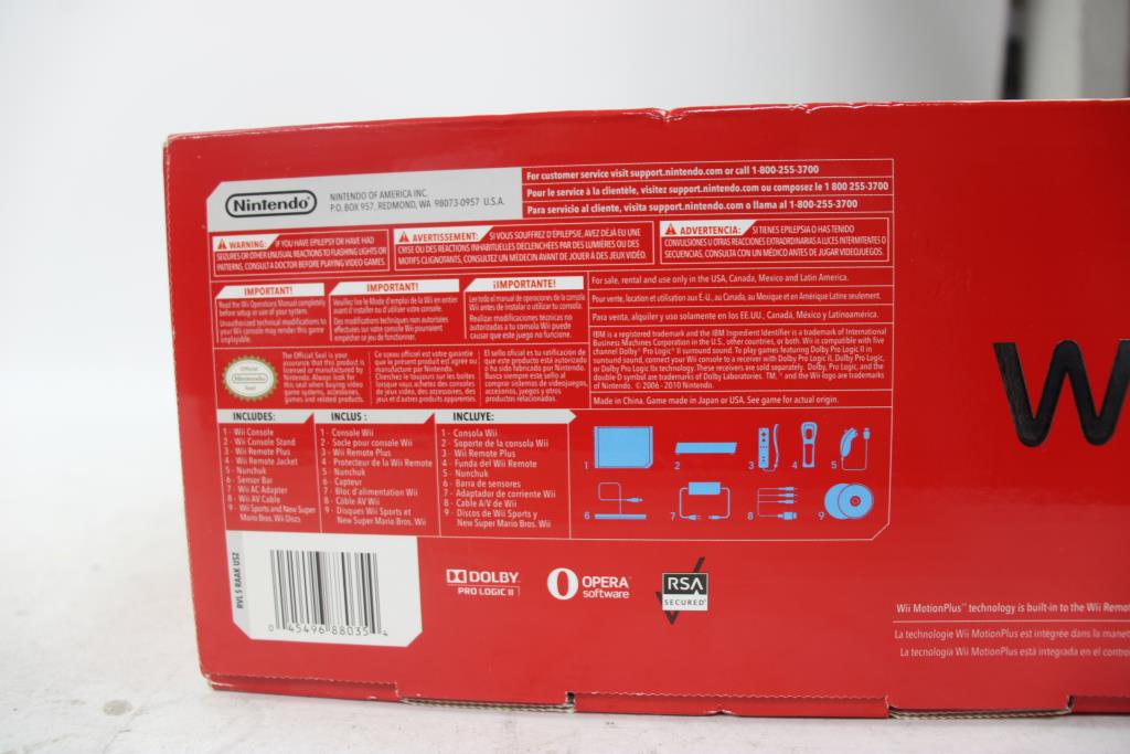 Nintendo Wii, 2 Games Included | Property Room