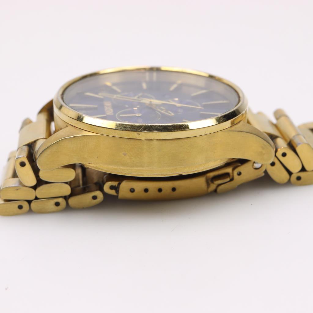 Nixon Sentry Blue Sunray Dial Watch | Property Room