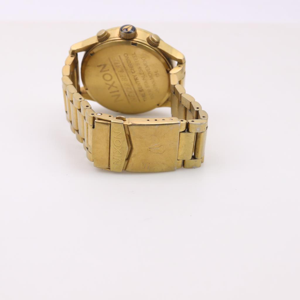 Nixon Sentry Blue Sunray Dial Watch | Property Room