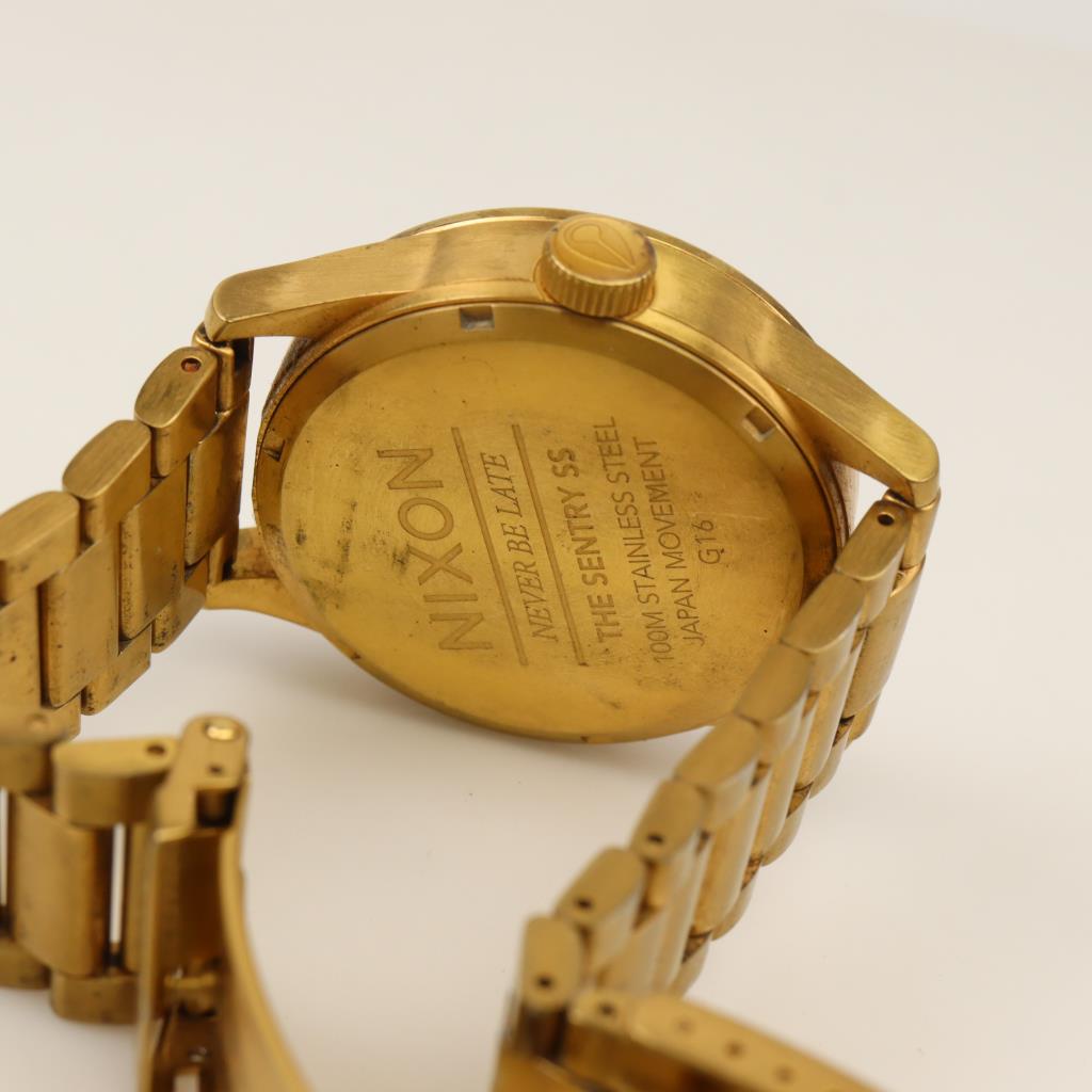 Nixon Sentry Stainless Steel Watch | Property Room