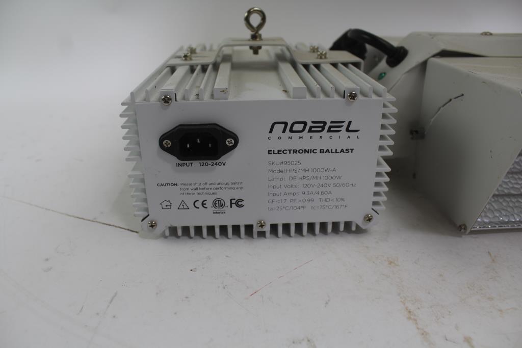 Nobel Commercial Electronic Ballast With Reflector Combo | Property Room