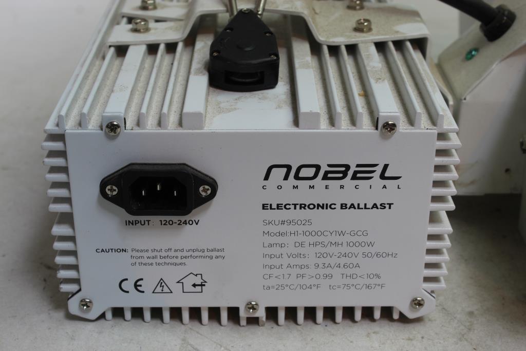 Nobel Electronic Ballast , With Reflector And Bulb | Property Room
