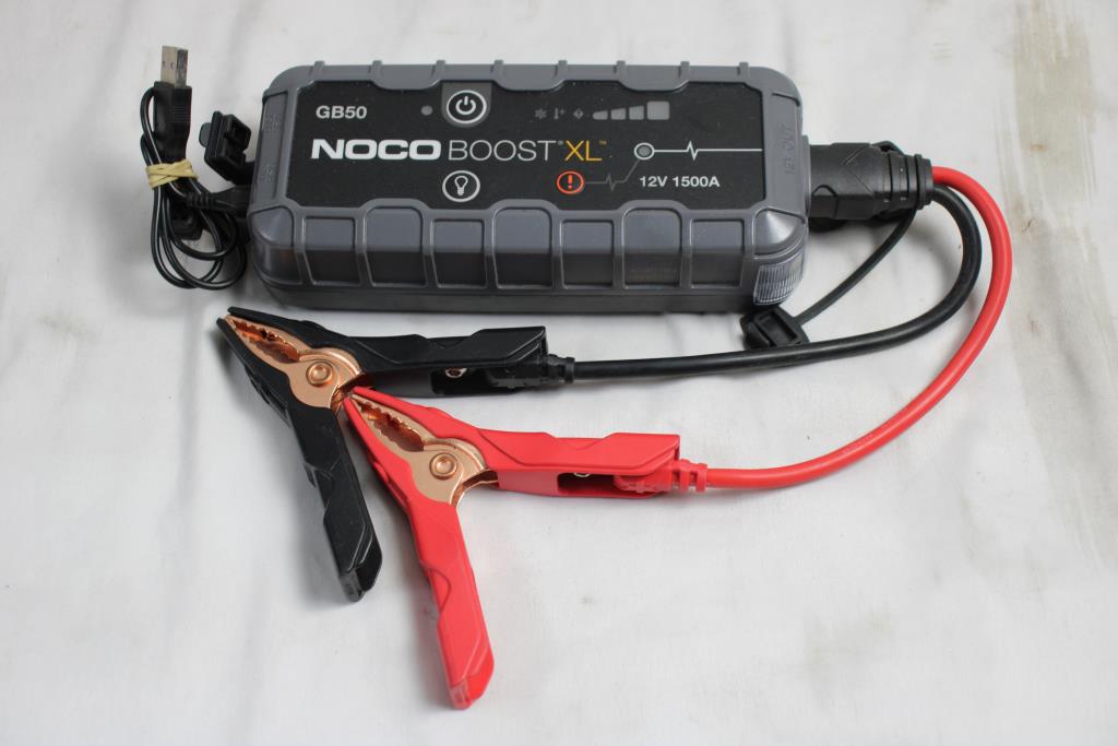 NOCO Boost XL GB50 1500 Amp 12-Volt UltraSafe Lithium Jump Starter Box ...