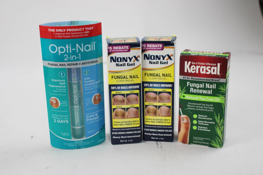 Nony-xopt-nail, Kerasal, Gillette Nail Products, 22 Pieces | Property Room