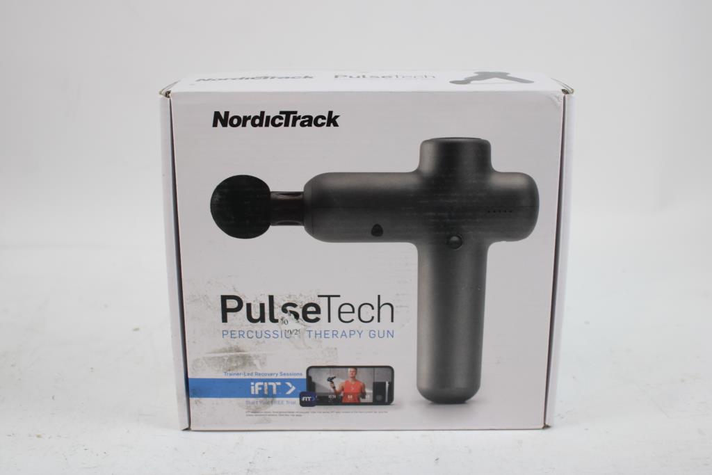 NordicTrack Pulse Tech Percussion Therapy Gun, Black, NTPCGN21 ...