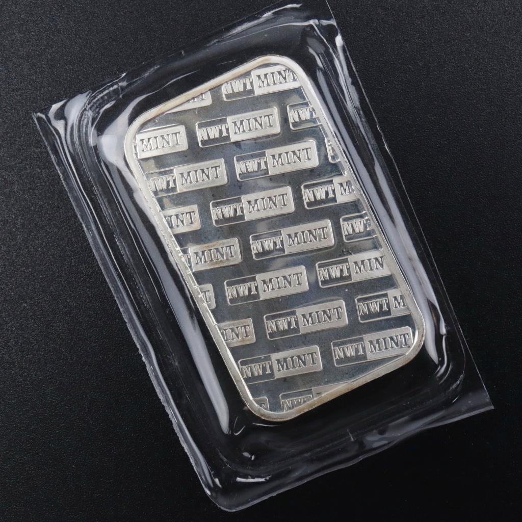 Northwest Territorial Mint Fine Silver 1 Troy Oz. Bar | Property Room