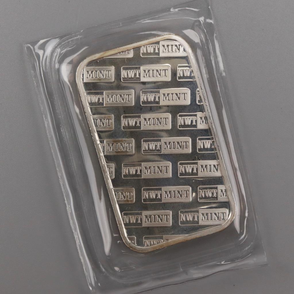 Northwest Territorial Mint Fine Silver 1 Troy Oz. Bar | Property Room