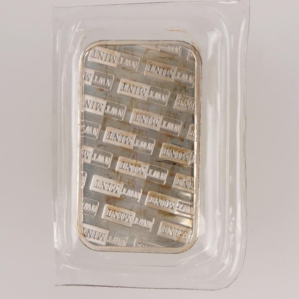 Northwest Territorial Mint Fine Silver 1 Troy Oz. Bar | Property Room
