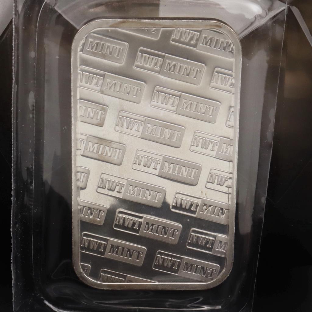 Northwest Territorial Mint Fine Silver 1 Troy Oz. Bar | Property Room