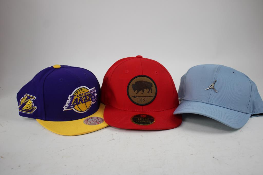 Nostalgia Co. And More Snapback & Fitted Hat Lot, 11 Pieces | Property Room